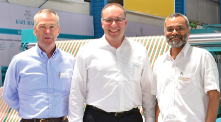Karl Mayer’s new ultrawide lace machine most ideal for Indian customers ...