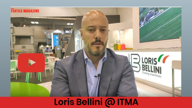 Loris Bellini @ ITMA - The Textile Magazine