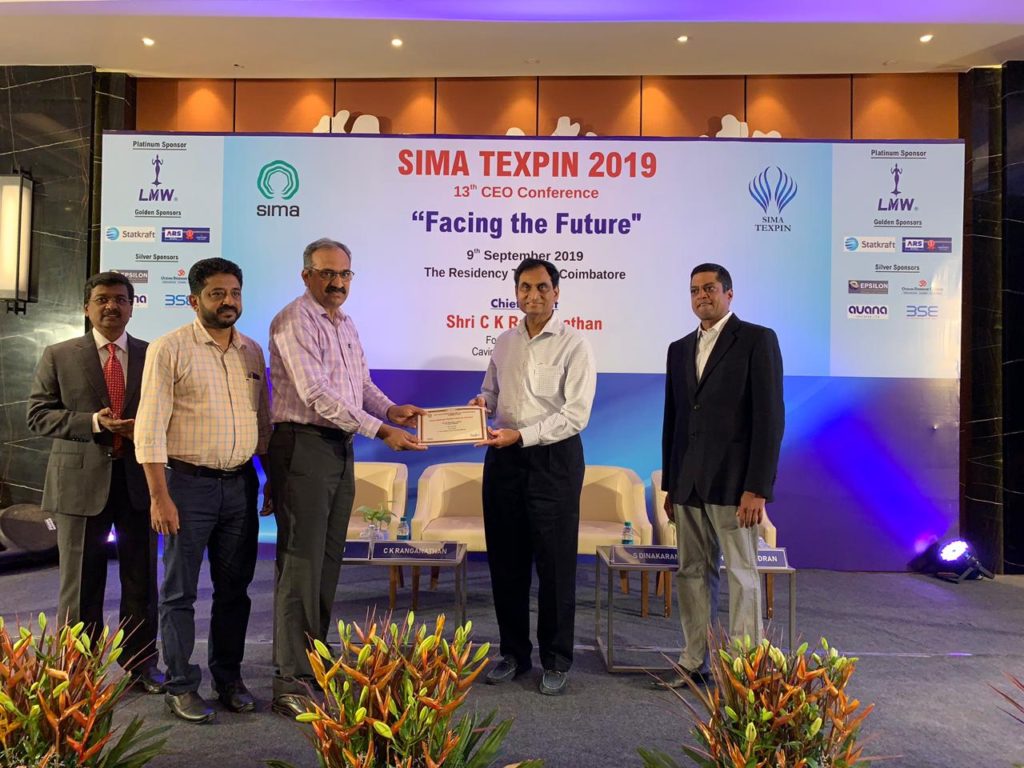 SIMA Technofacts Award for 2018-19 - The Textile Magazine