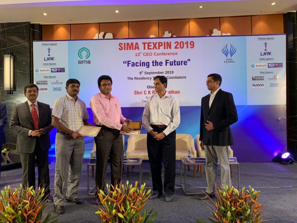 SIMA Technofacts Award for 2018-19 - The Textile Magazine
