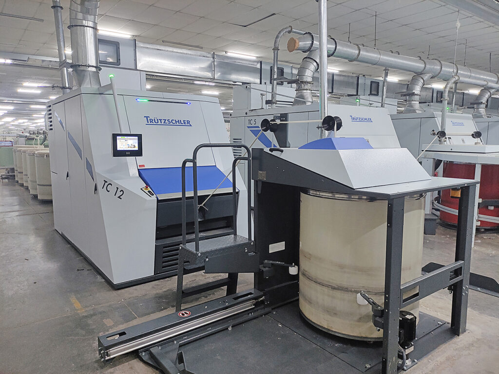 Truetzschler’s TC 12 card in India - The Textile Magazine