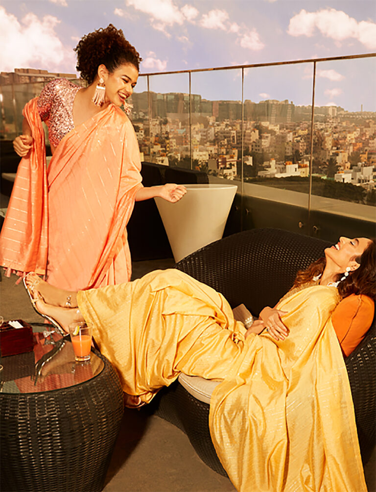 Navyasa by LIVA - A line of stylish, sustainable sarees - The Textile ...