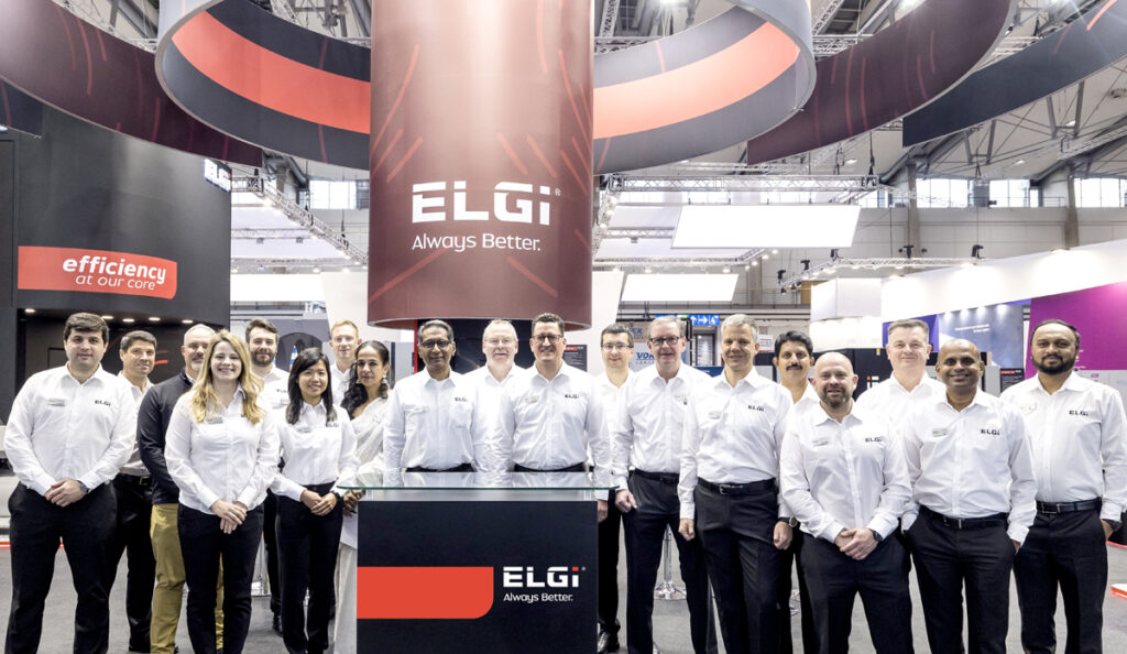 ELGi introduces Advanced Compressed Air Solutions at Hannover Messe ...