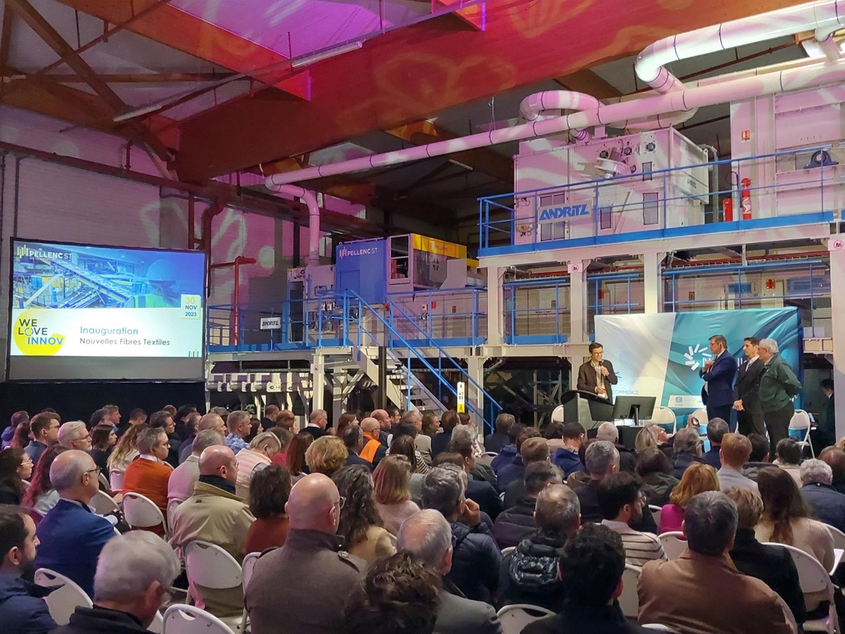 Nouvelles Fibres Textiles, Pellenc ST and ANDRITZ partnership promotes ...