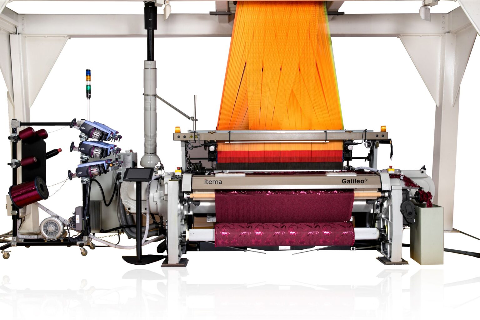 Itema Showcases Comprehensive Weaving Machine Range for Saree Fabric ...