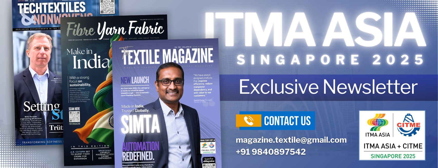ITMA ASIA 2025 - 360 VIEW - The Textile Magazine